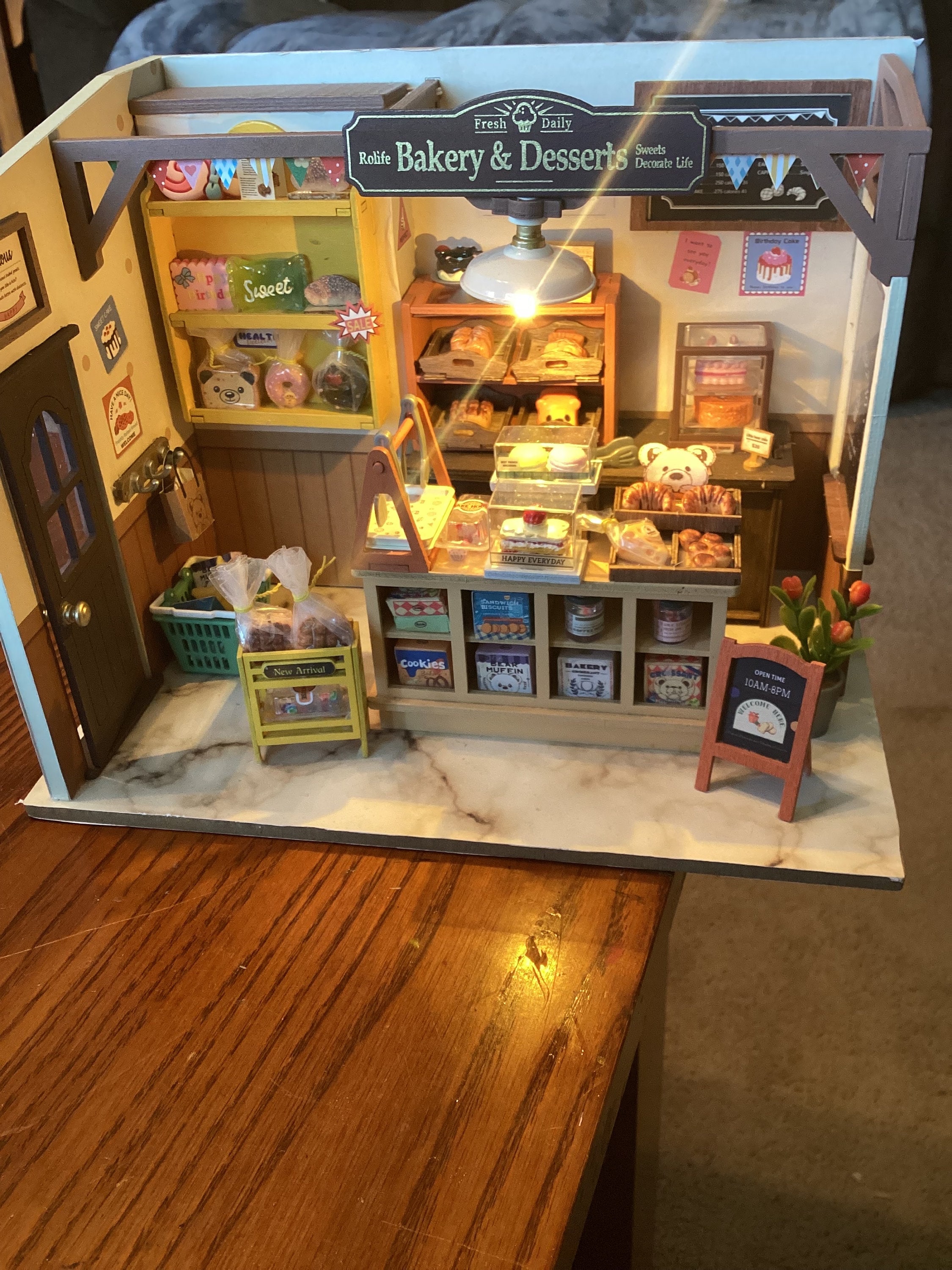 Miniature Room Bakery OOAK Handmade Completed Dollhouse - Etsy