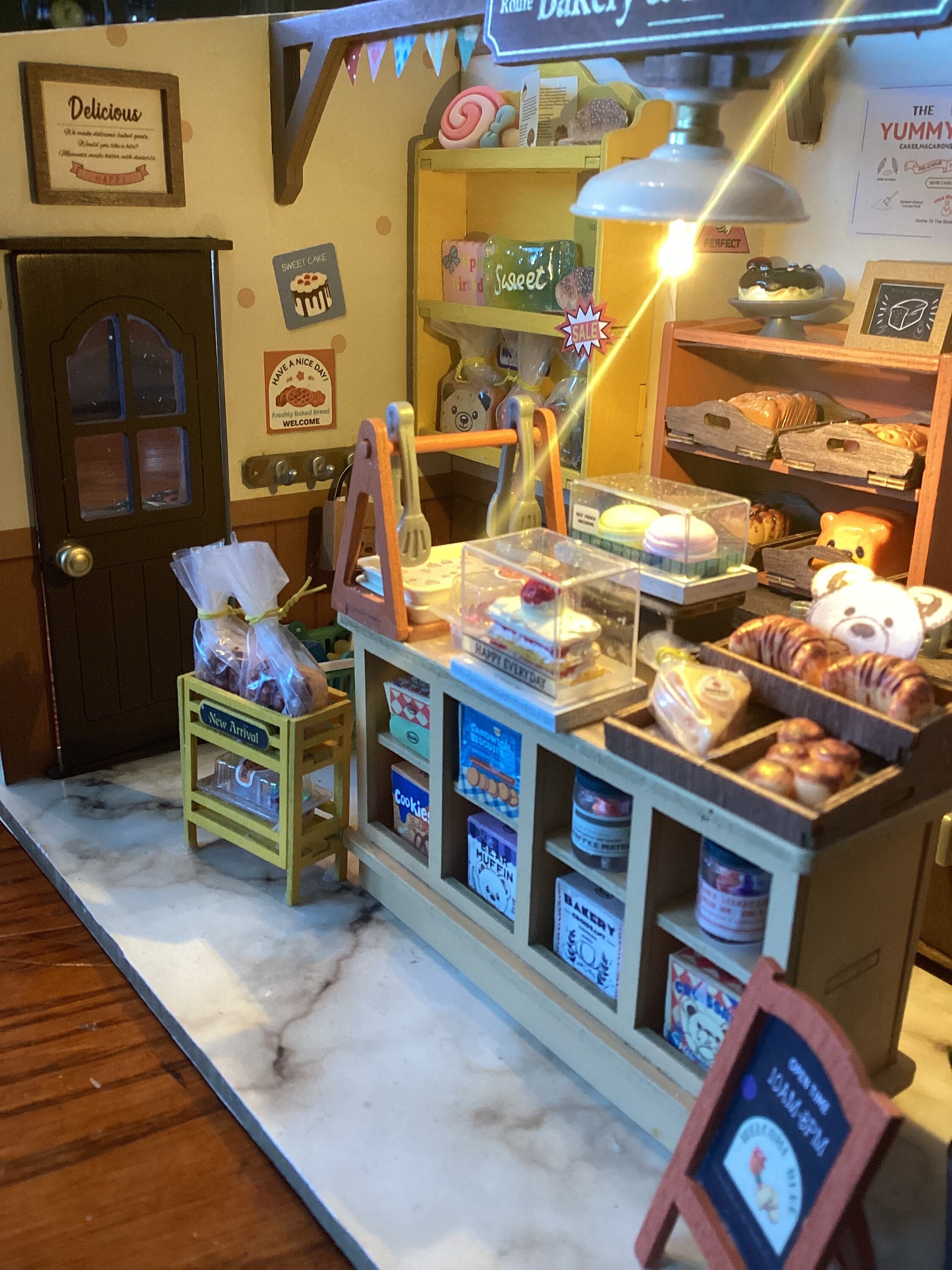 Miniature Room Bakery OOAK Handmade Completed Dollhouse - Etsy