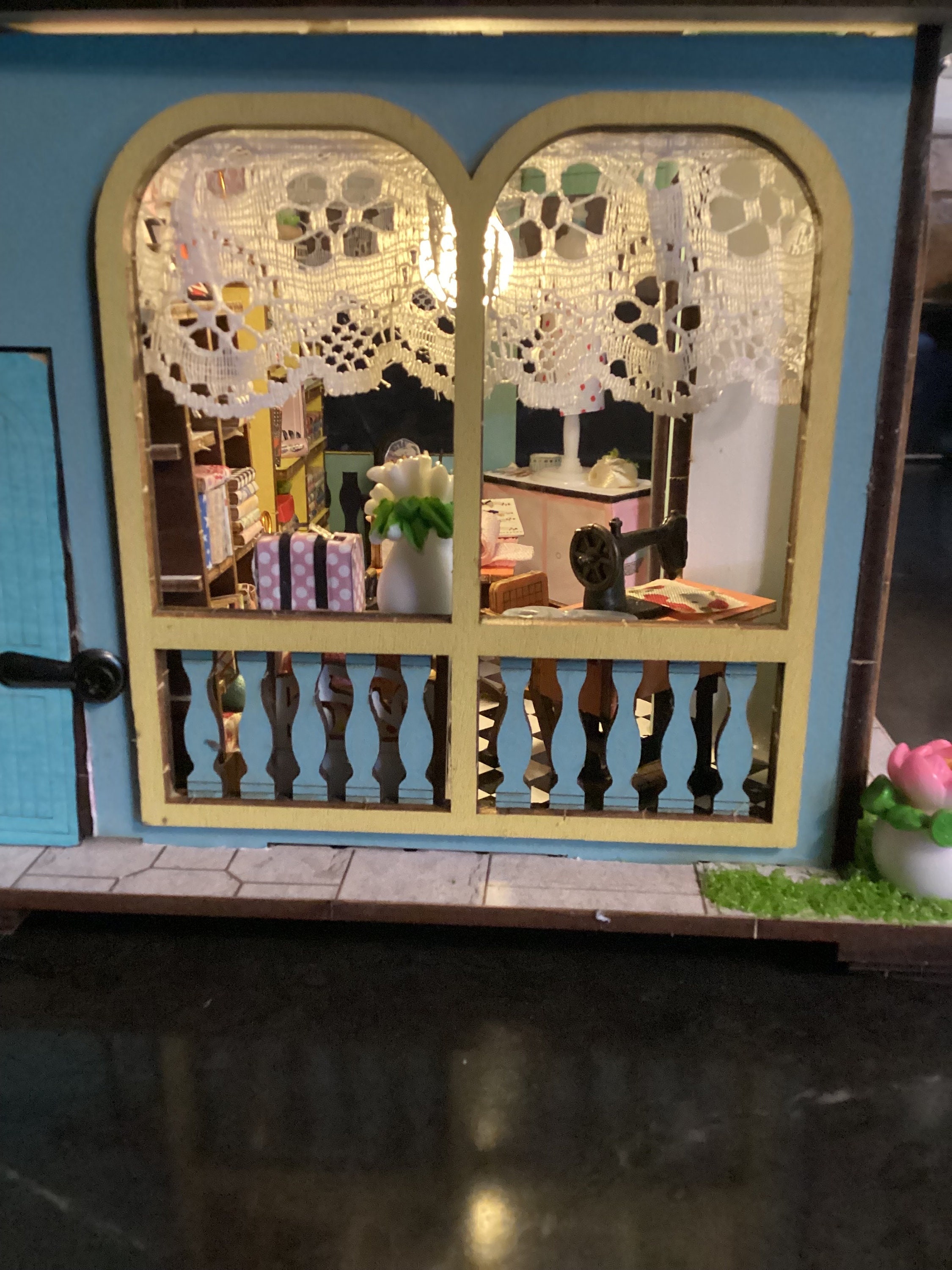 Completed Miniature Room Store Tailor Shop Lighted DIY - Etsy