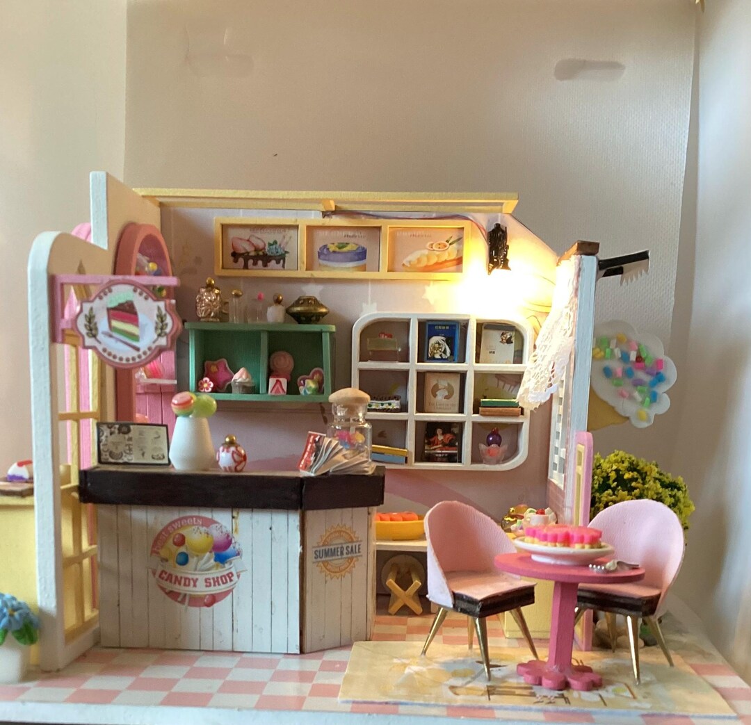 Miniture Candy Shop Completed Lighted OOAK DIY Nightlight - Etsy