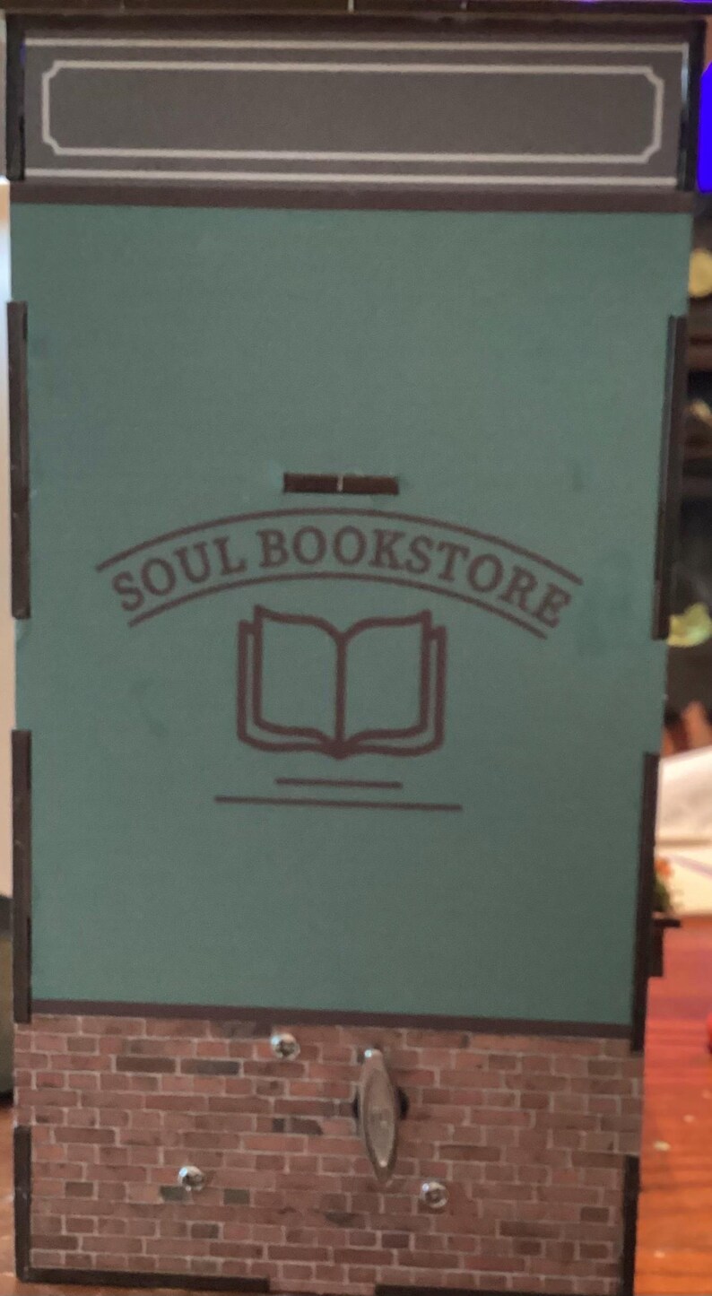 Completed Miniature Book Store Lighted Musicbox Diorama OOAK - Etsy