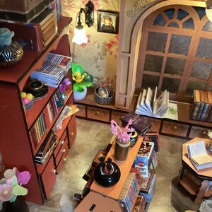 Magic Book House Completed Miniature Room Diorama - Etsy