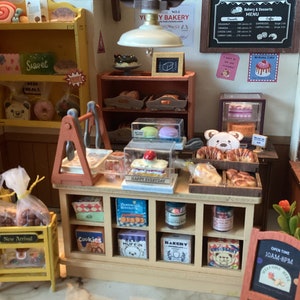 Miniature Room Bakery OOAK Handmade Completed Dollhouse - Etsy