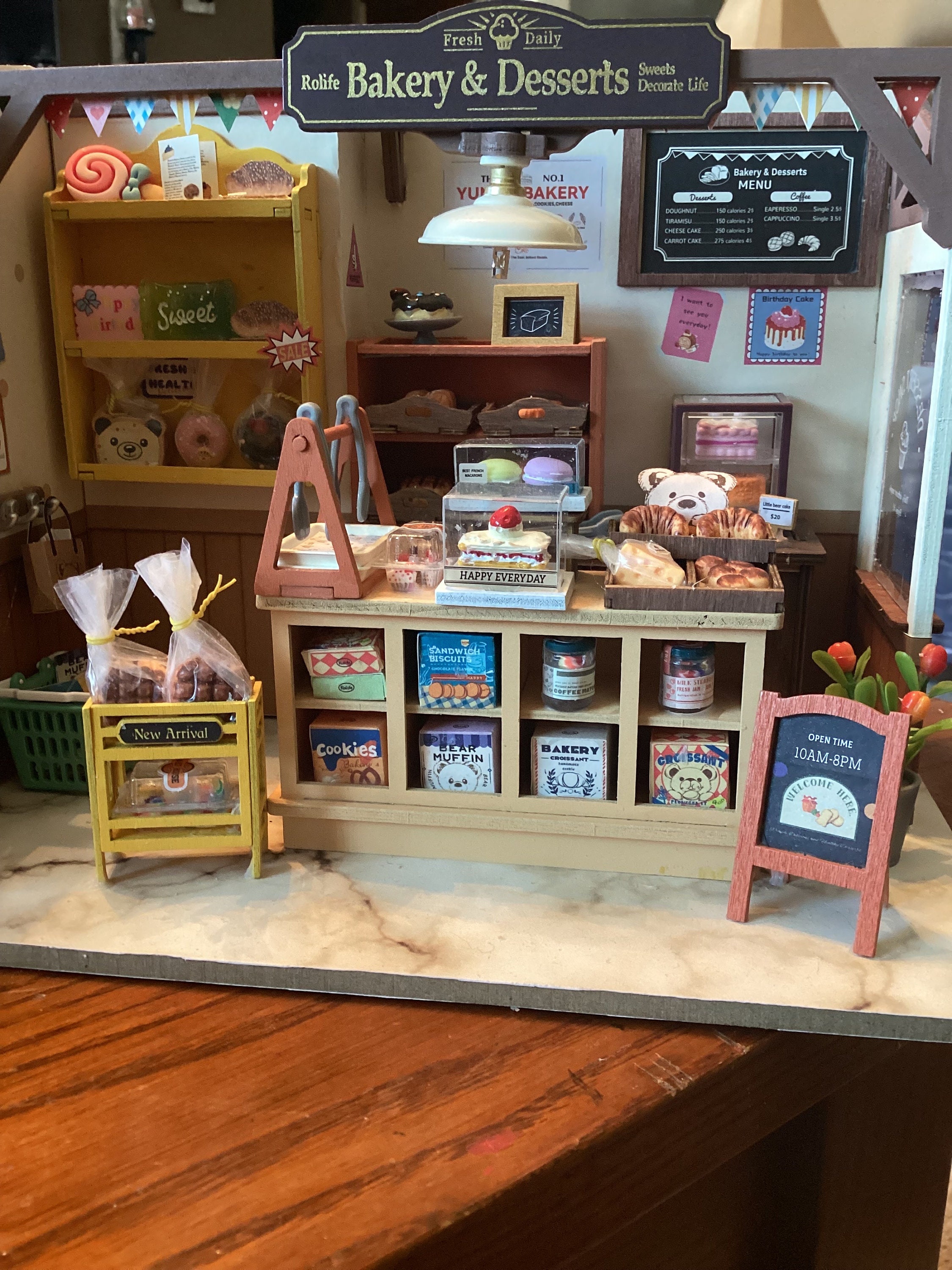 Miniature Room Bakery OOAK Handmade Completed Dollhouse - Etsy