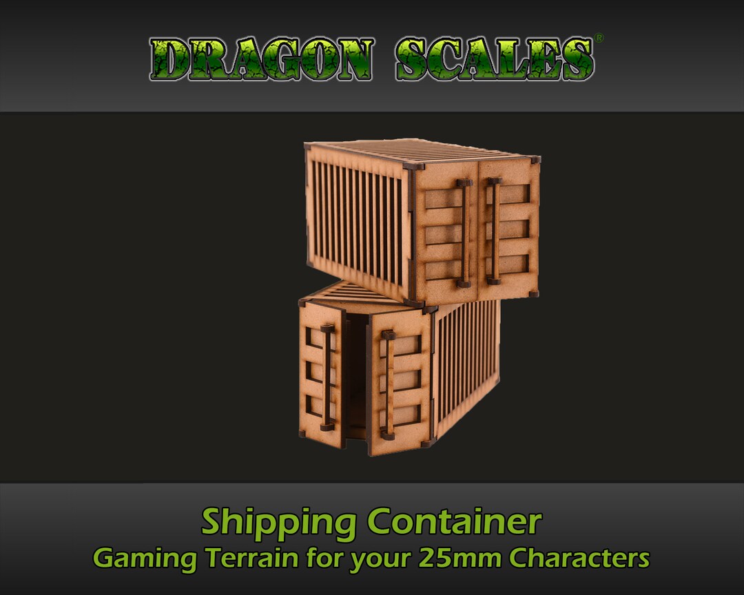 Shipping Container x2 - Etsy