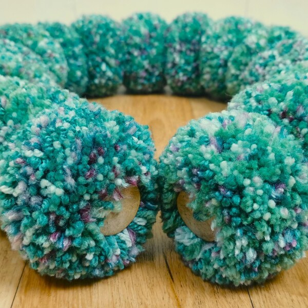 Pom Pom Rug - Etsy UK