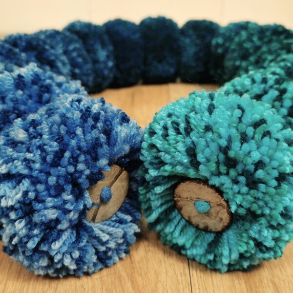 Pom Pom Rug - Etsy UK