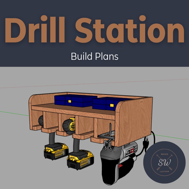 Drill Charging Station - Etsy