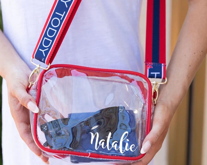 Stadium Approved Bag/ole Miss Clear Bag/ Personalization Available ...
