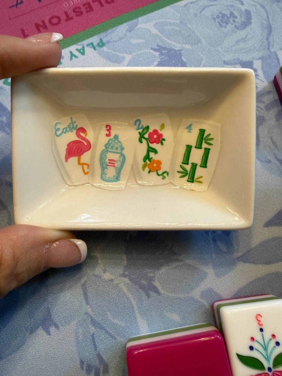 Mahjong Dice Dish, Dish for Dice for Mahjong, Mahjong Accessories ...