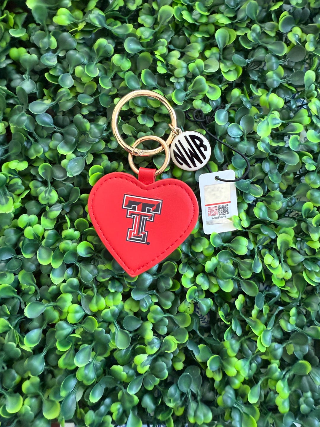 Texas Tech Key Chain, Game Day Bag Tag,high School Graduation Gift ...