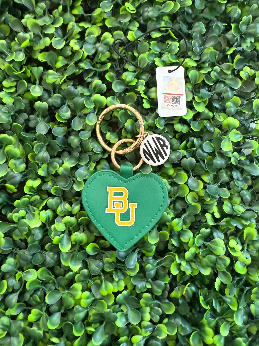 University of Baylor Key Chain, Game Day Bag Tag,high School Graduation ...