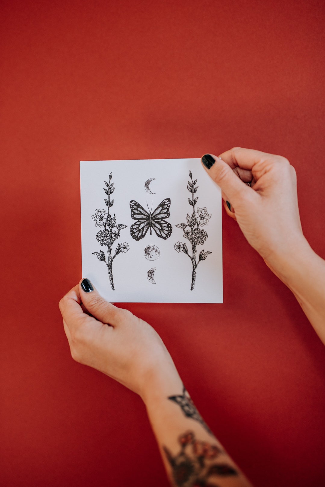 Butterfly in White - Small Print - Etsy
