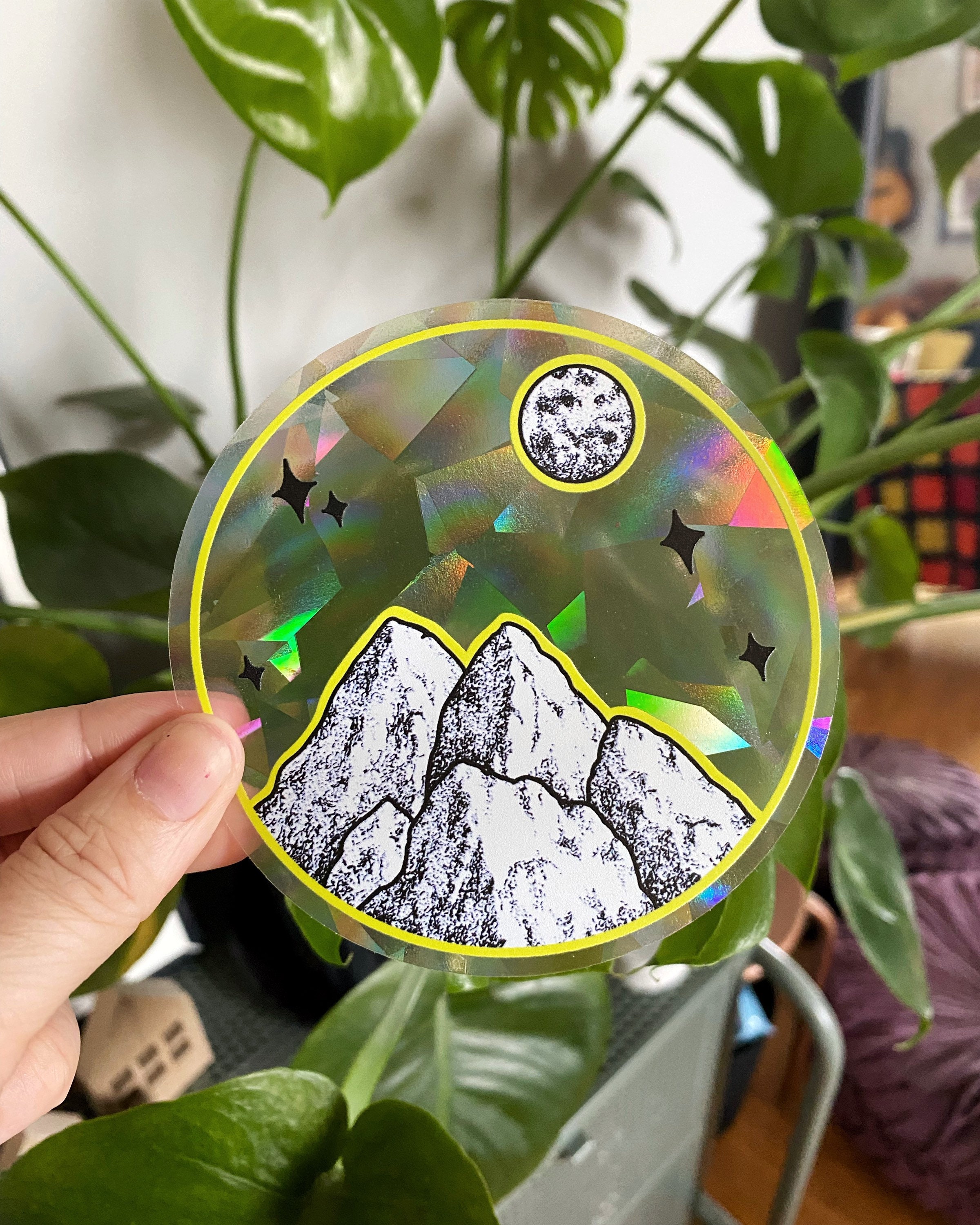 Sun Catcher Rainbow Window Decal Sticker | Rainbow Maker | Car Sticker ...