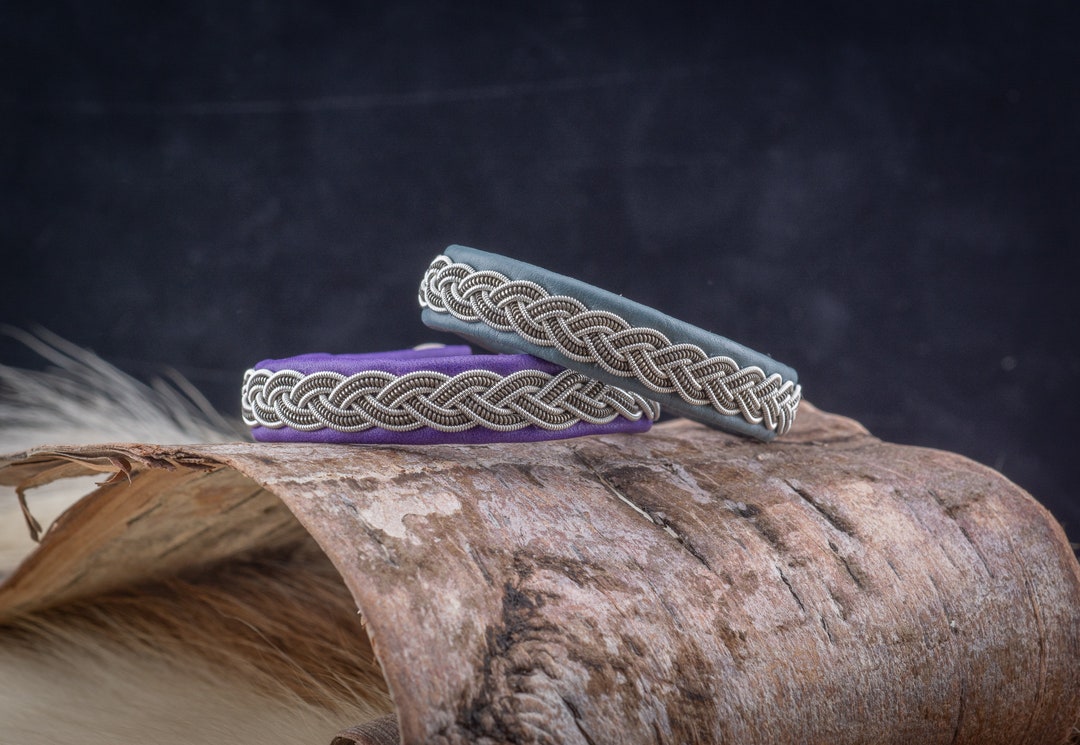 UNITY BRAID // Reindeer Leather Bracelet / Sami Craft / Saami ...