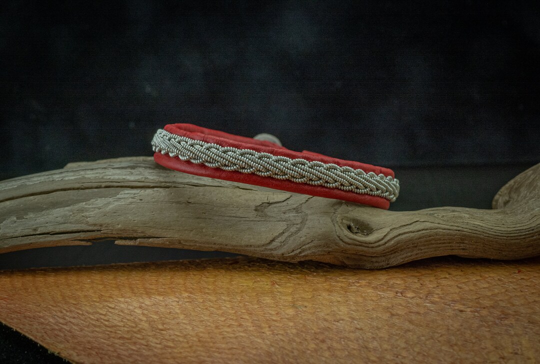 RIVER // Sami Reindeer Bracelet / Swedish Lapland / Scandinavian Craft ...
