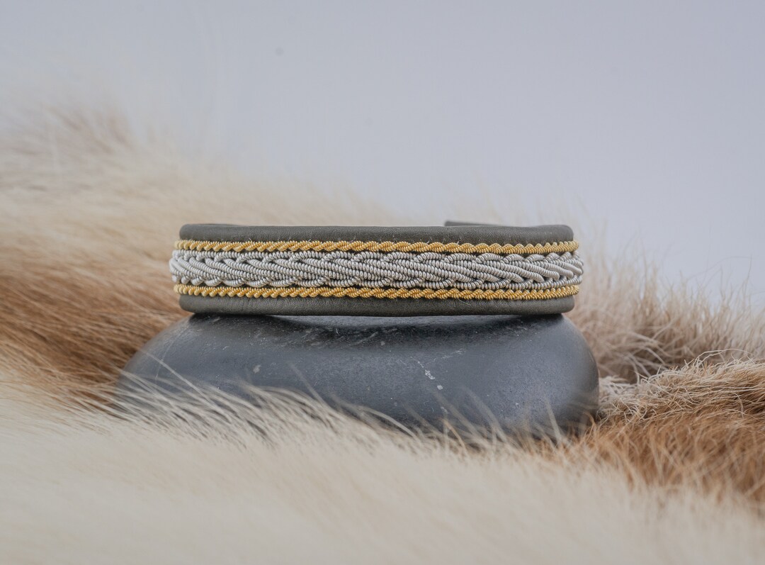 FISHERMAN'S DAUGHTER // Sami Bracelet / Reindeer Leather / Saami Craft ...