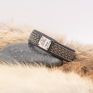 SUN DOG // Reindeer Leather Bracelet / Sami Craft / Saami Handicraft ...