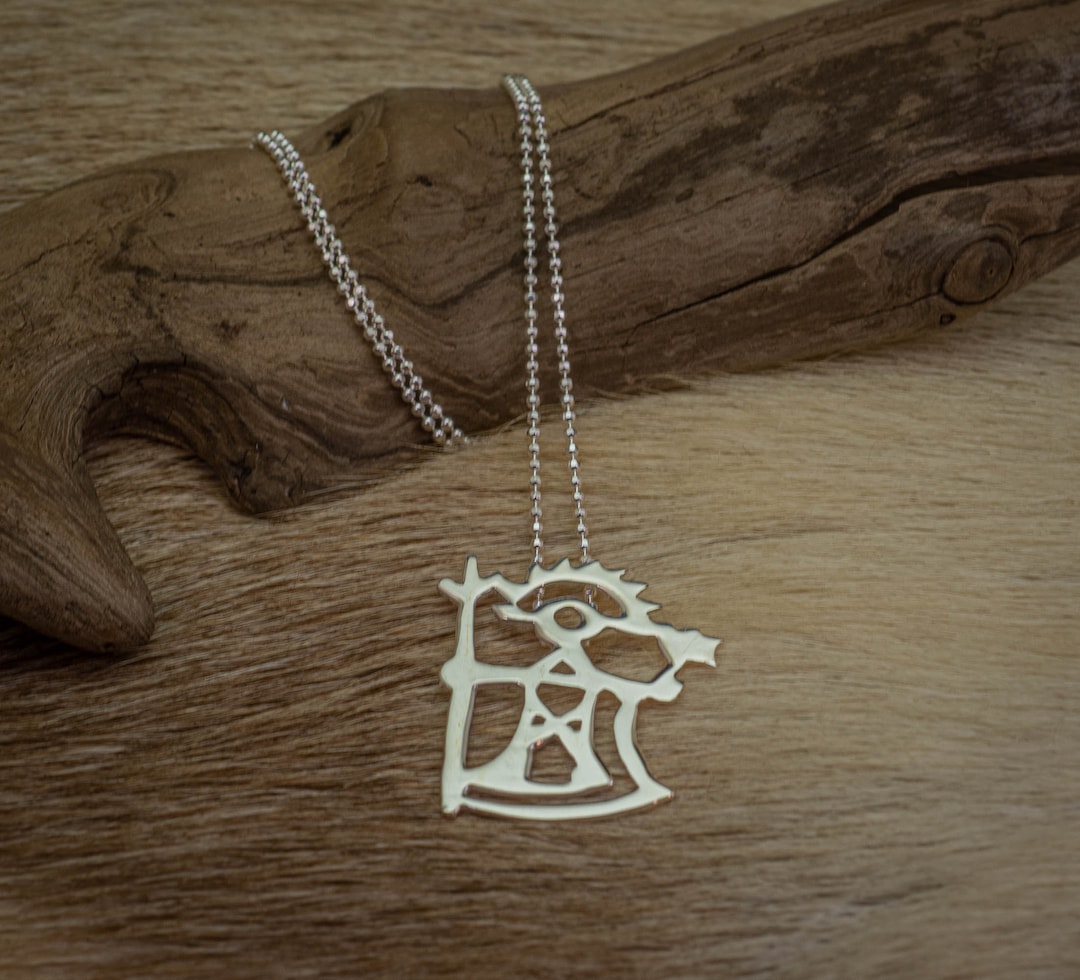 SAMI GODDESS FERTILITY / Pendant // Sterling Silver / Sami Craft / Sami ...