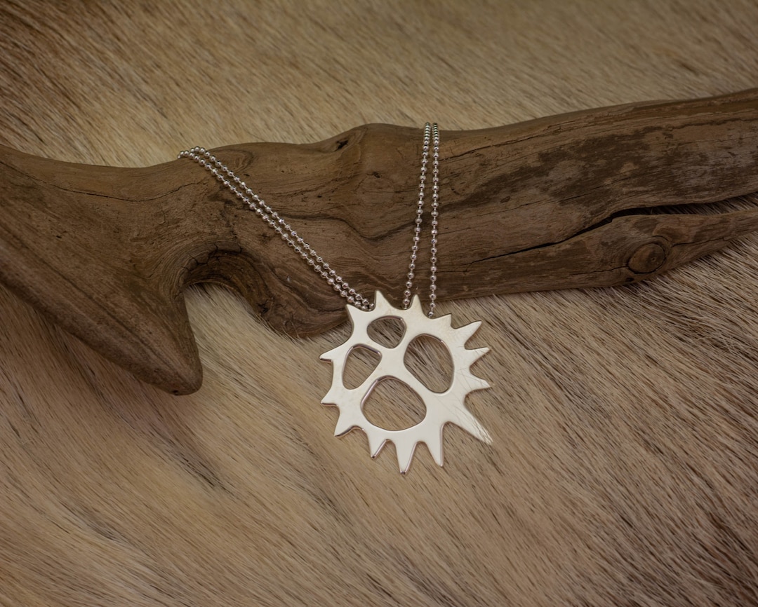 MIDNIGHT SUN // Sterling Silver Handcrafted Sami Sun / Lapland Sun ...