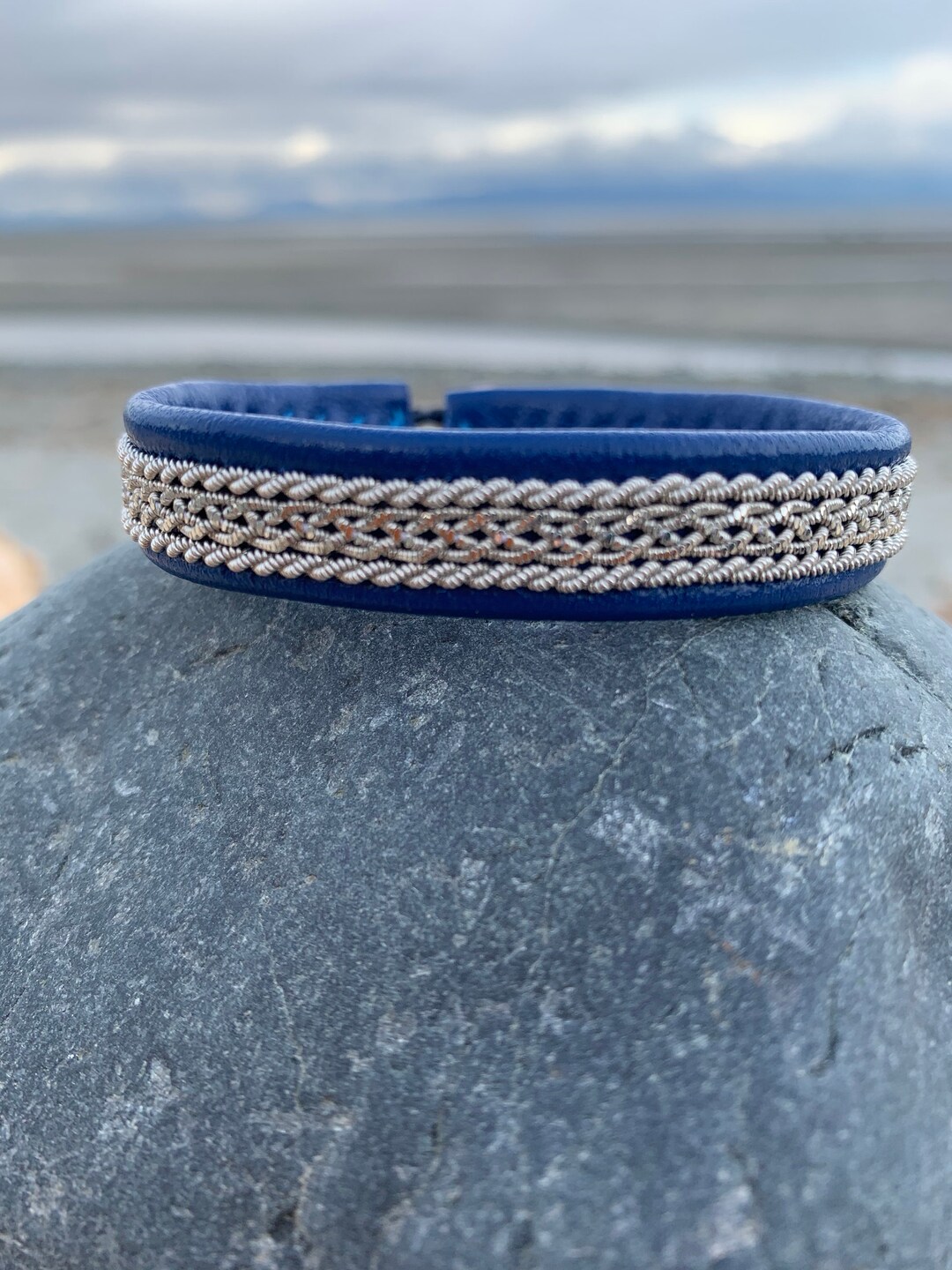 SKYE // Sami Bracelet / Reindeer Leather / Custom Made / Swedish Pewter ...