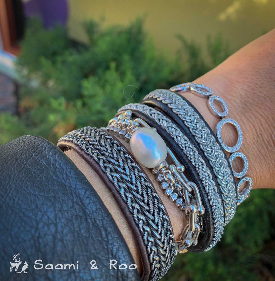 FOXTAIL // Sami Reindeer / Sami Bracelet / Swedish Sami / Reindeer ...