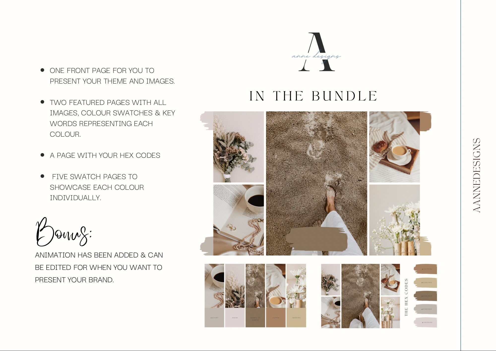 Colour Mood Board Neutral Bundle - Etsy