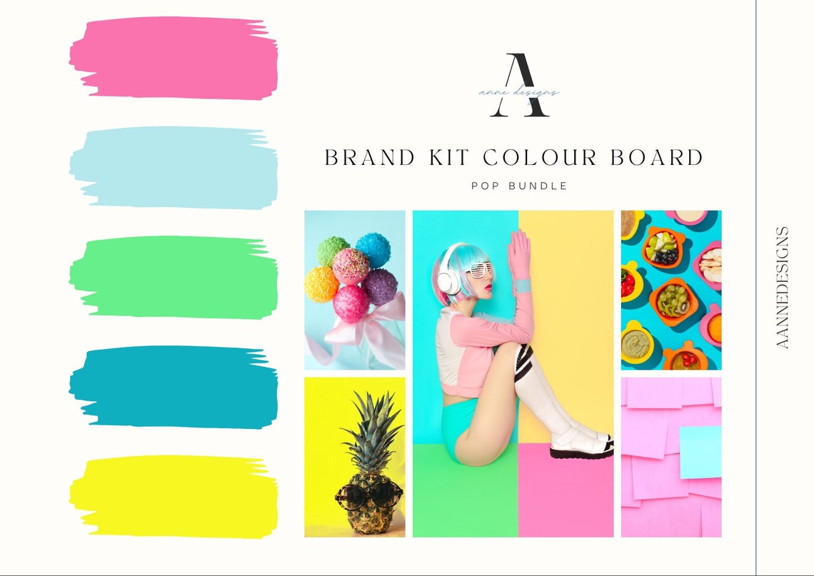 Colour Mood Board Pop Bundle - Etsy