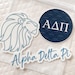 Alpha Delta Pi Laptop Stickers, Pack of 3 Adpi Sorority Decal, Bid Day ...