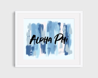 Alpha Phi Sticker Pack Sorority Stickers Alpha Phi Flag - Etsy