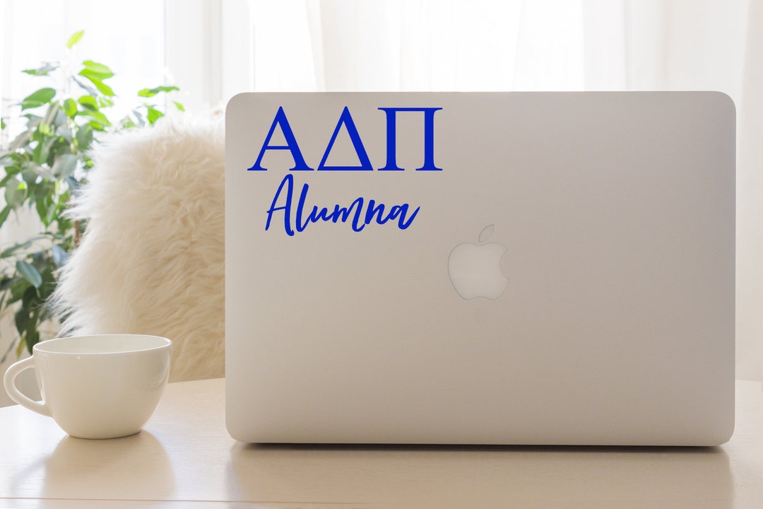 Alpha Delta Pi Alumna Decal, Adpi Graduation Sticker, Sorority Gift - Etsy