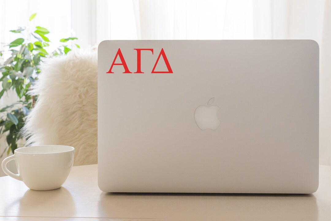Alpha Gamma Delta Sorority Car Decal, Alpha Gam Laptop Sticker ...