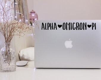 Alpha Omicron Pi Mom Decal Aoii Mom Sticker Sorority Gift | Etsy