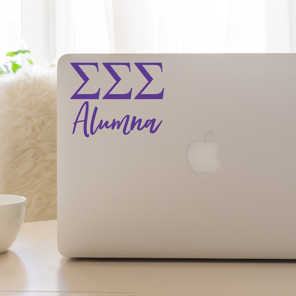 Tri Sigma Decal - Etsy