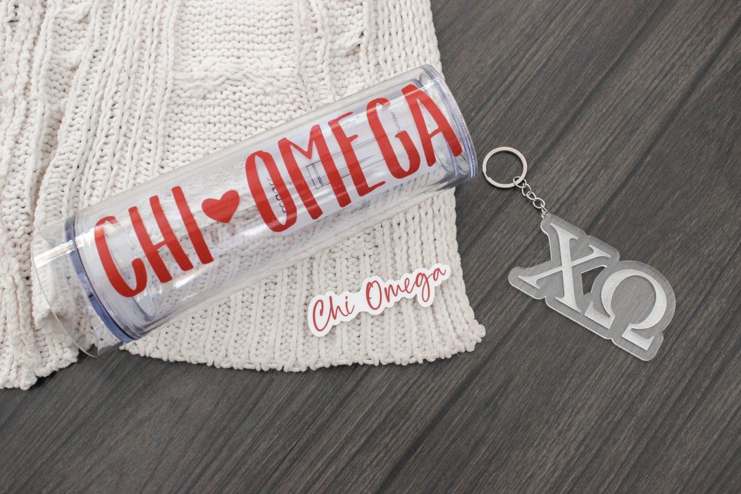 Chi Omega Gift Set, Sorority Bundle Bid Day Bag, Initiation, Graduation ...