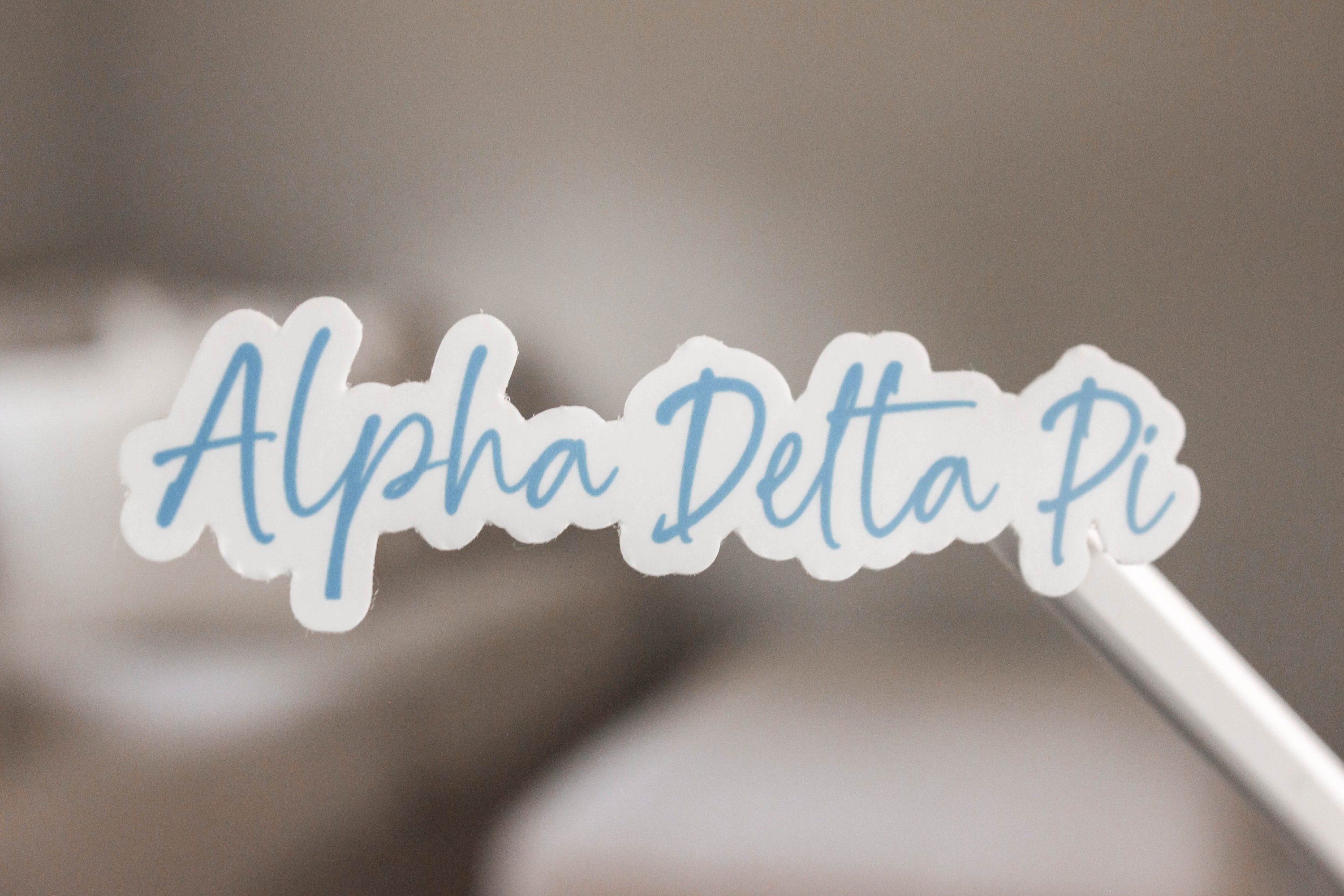 Alpha Delta Pi Laptop Sticker Adpi Sorority Decal Bid Day - Etsy