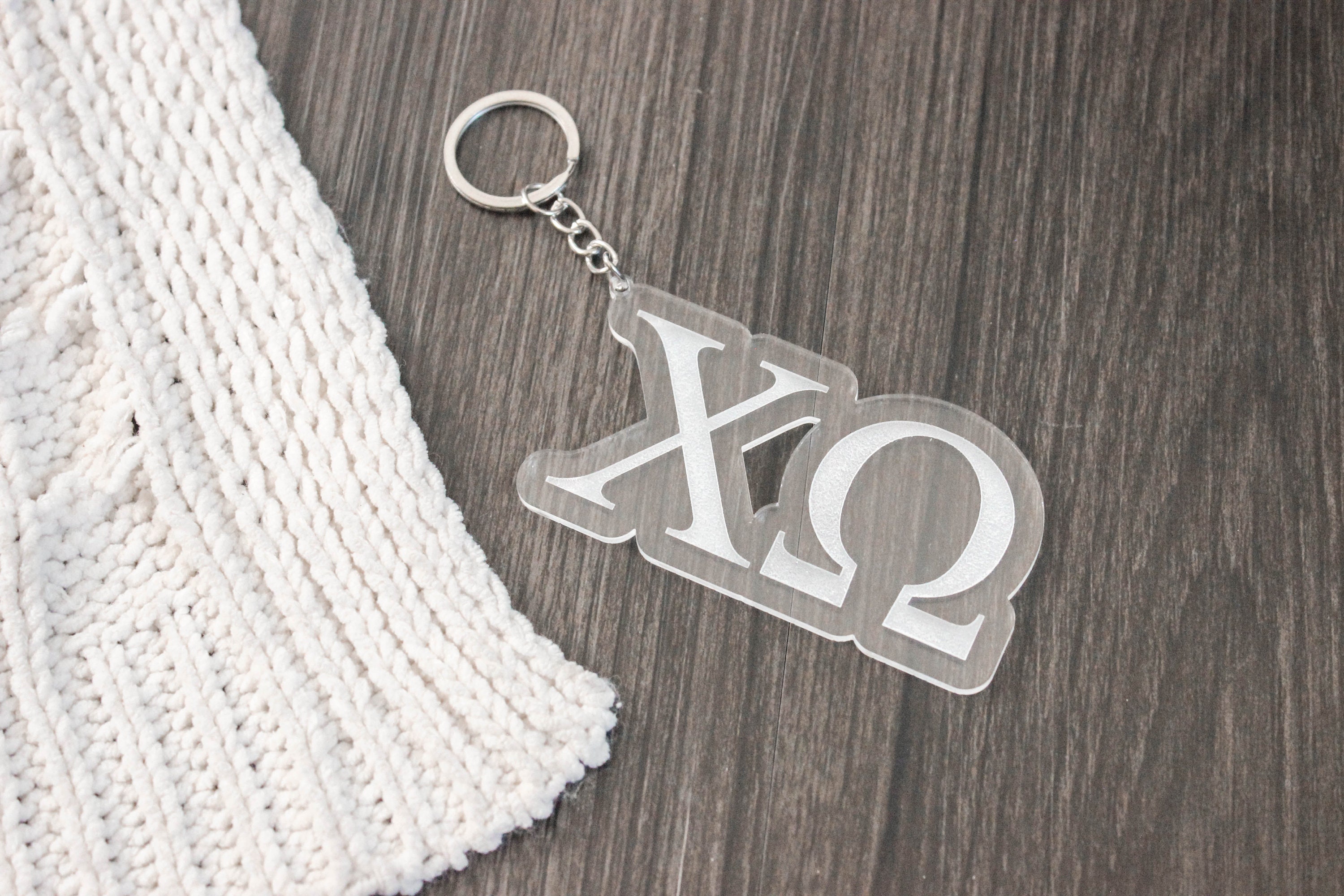 Chi Omega Sorority Acrylic Keychain Chi O Key Ring Gift Big | Etsy