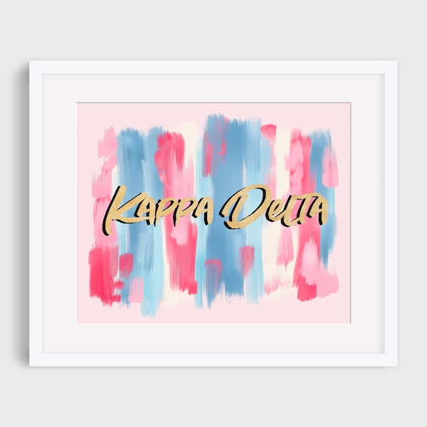 Kappa Delta Wall Art - Etsy