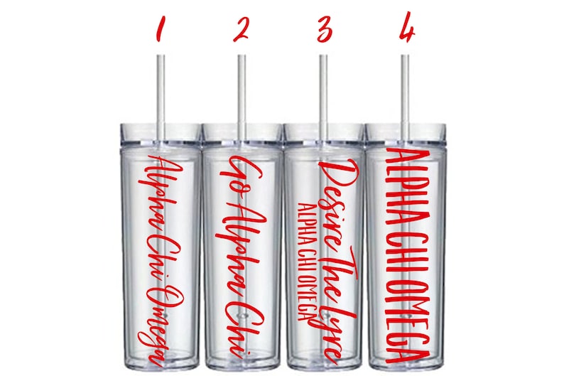 Alpha Chi Omega Tumbler, AXO Sorority Cup, Water Bottle Gift - Etsy