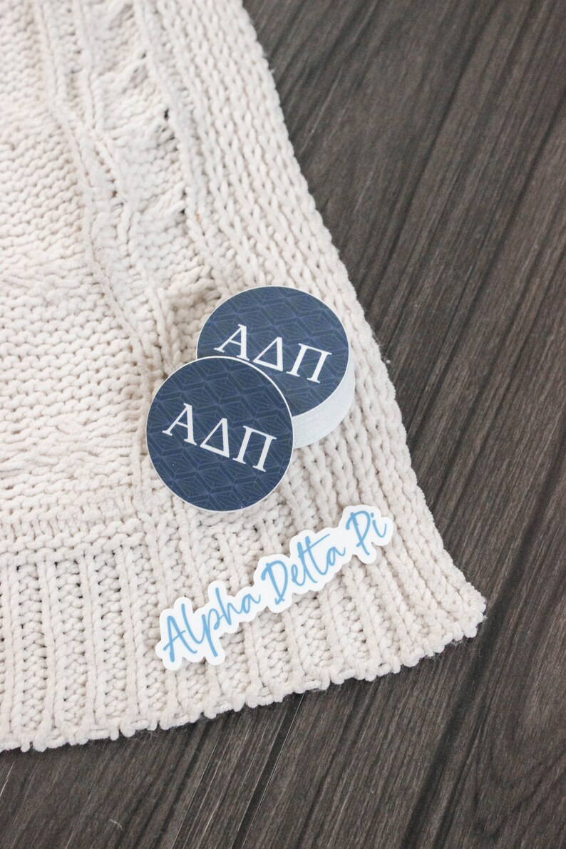 Alpha Delta Pi Laptop Stickers Adpi Sorority Decal Bid Day - Etsy