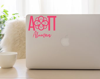 Zeta Tau Alpha Car Decal, ZTA Sorority Sticker for Car Window, Laptop ...