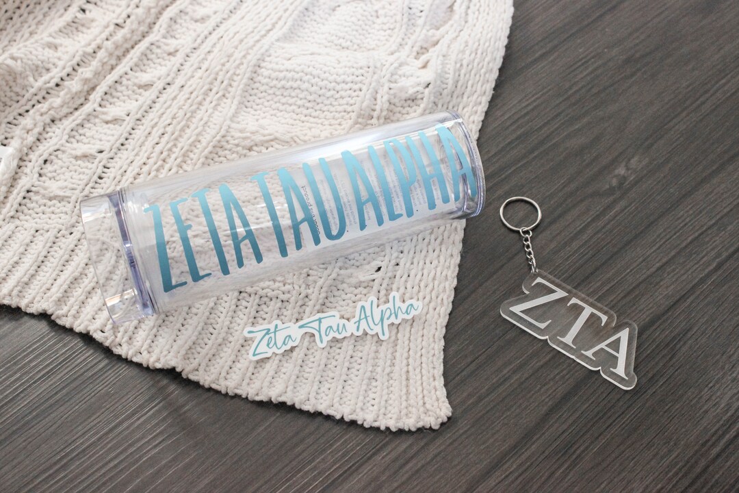 Zeta Tau Alpha Gift Set, Sorority Bundle Bid Day Bag, Initiation ...