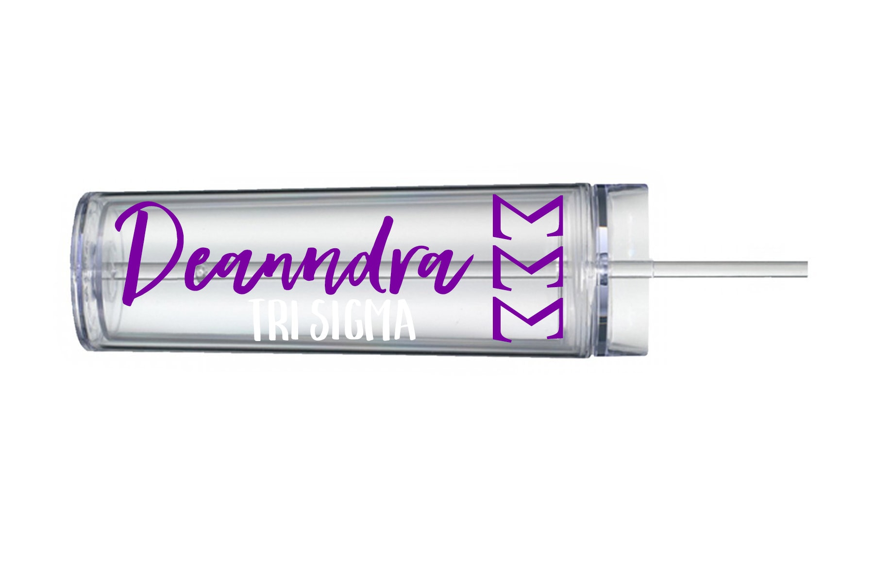 Custom Sigma Sigma Sigma Tumbler Tri Sigma Sorority Gift | Etsy