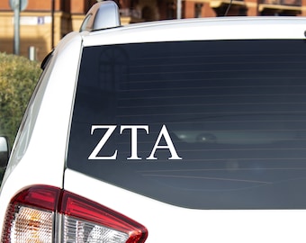 Zta Car Decal | Etsy