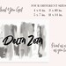 Delta Zeta Sorority Gray Printable Art Print, DZ Sorority Wall Decor ...