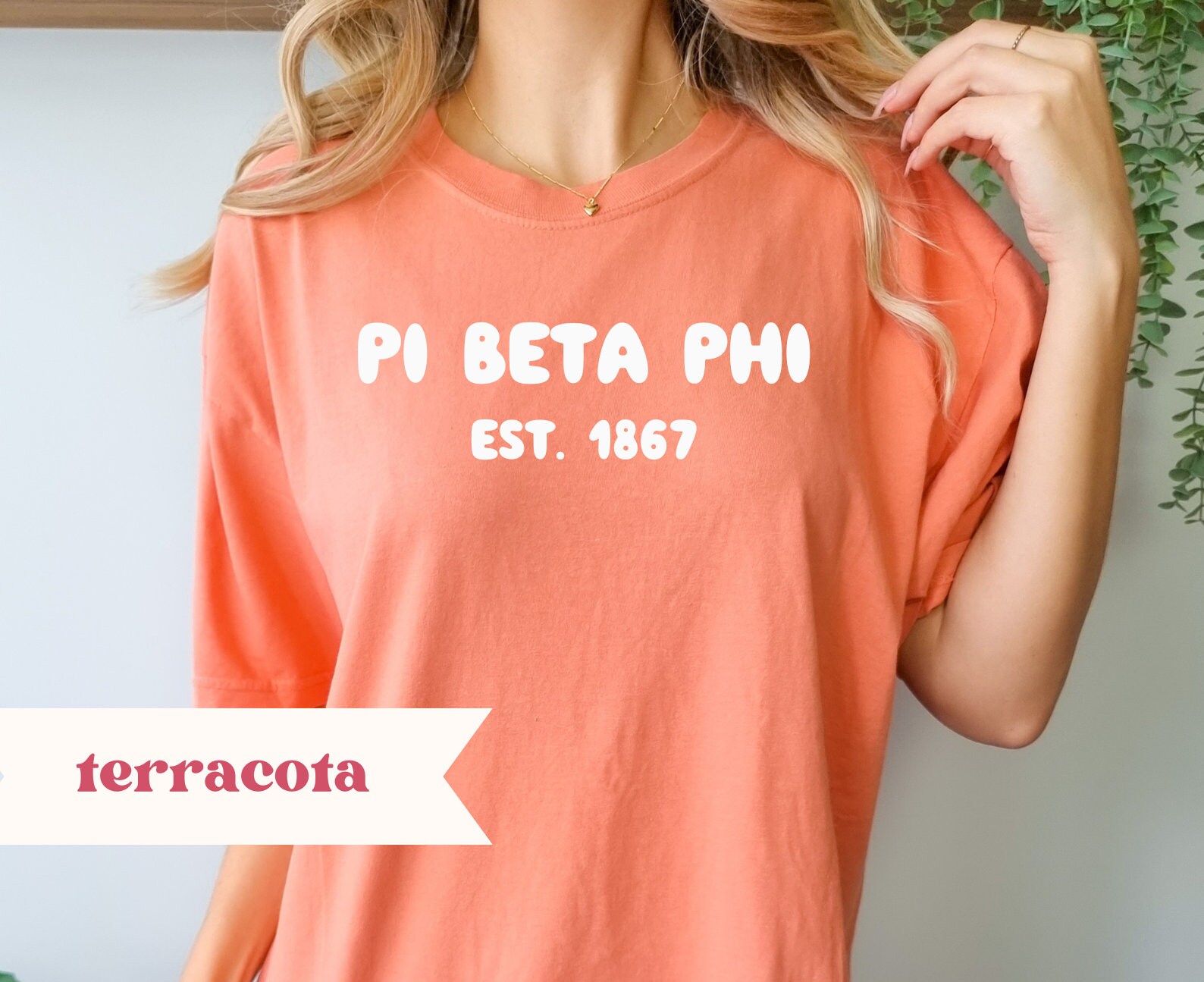 Pi Beta Phi Letter Shirts
