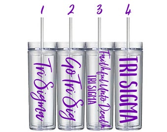 Zeta Tau Alpha Car Decal, ZTA Sorority Sticker for Car Window, Laptop ...