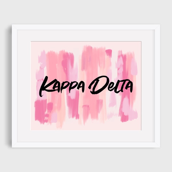 Kappa Delta Wall Art - Etsy