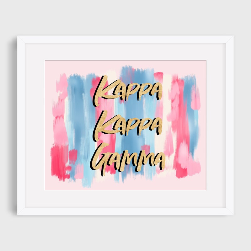 Kappa Kappa Gamma Wall Decor - Etsy
