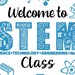 STEM Class Classroom Sign - Etsy